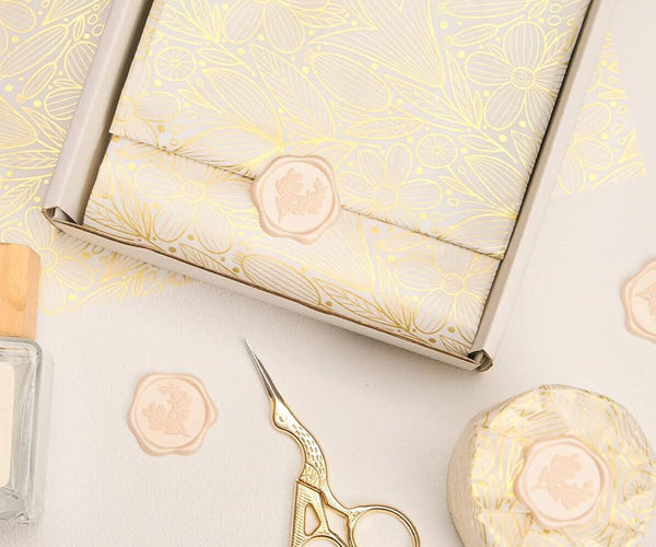 How to Wrap With Tissue Paper for Gifts – Posh Paper