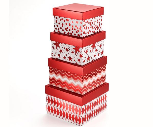 rectangle gift boxes with lids